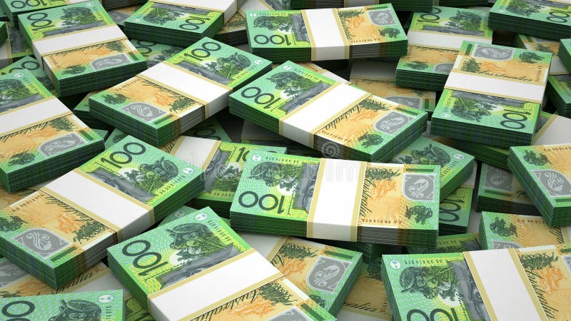 Stack of Australian Dollar stock video. Video of move - 55873565