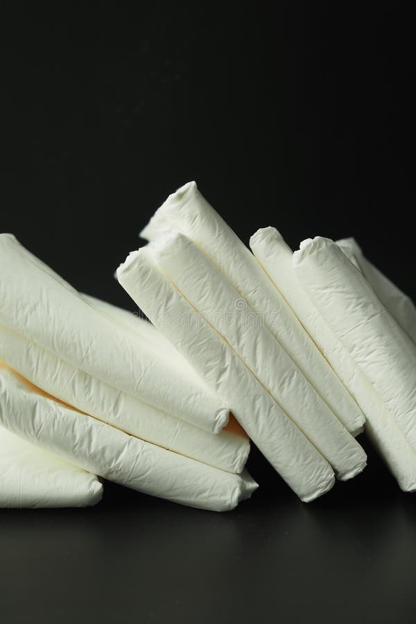Stack of Baby Diaper on Table, Stock Photo - Image of infant ...