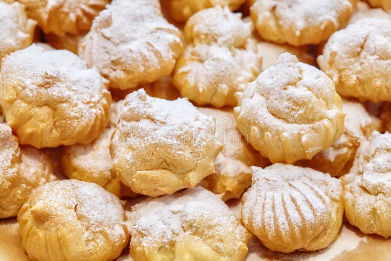 Stack of Bakery Desserts or Cakes on Plate Stock Photo - Image of ...