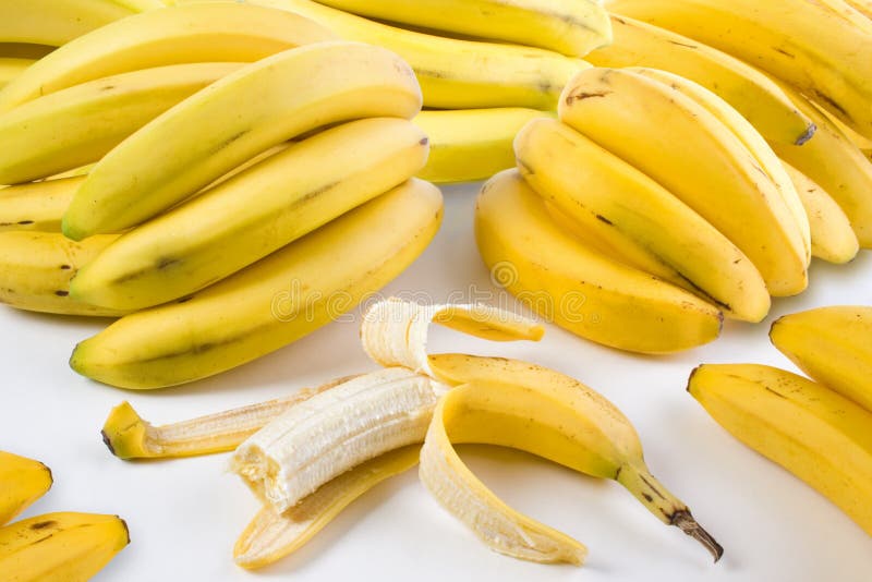 Stack of bananas stock image. Image of natural, stack - 21014953