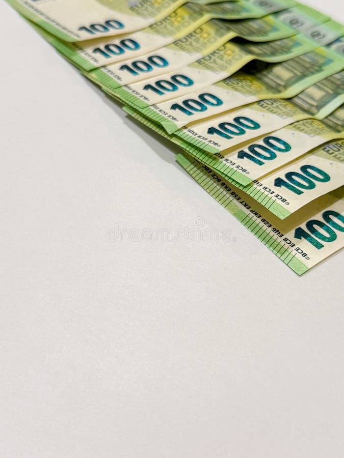 Stack of Banknotes Arranged on a Flat Surface Stock Photo - Image of ...