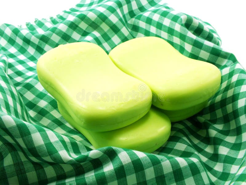 Stack Bar of Natural Soap for Cleaning and Healthy Stock Photo - Image ...
