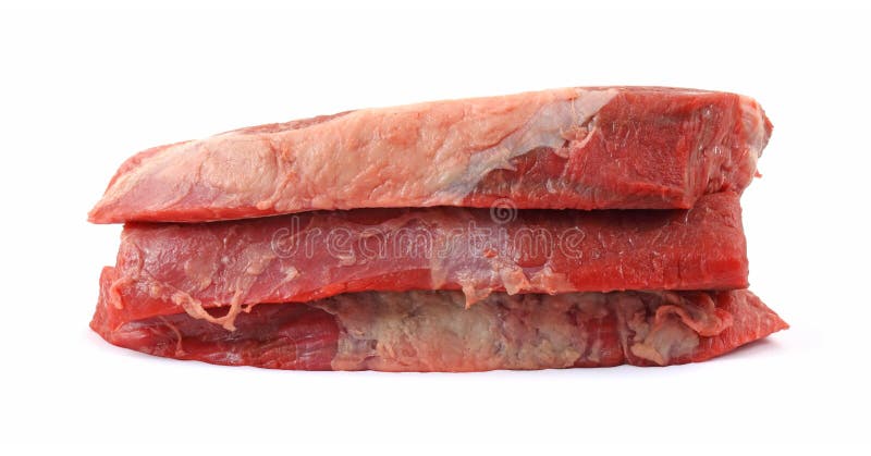 Stack of Beef Chuck Shoulder Steaks Stock Photo - Image of tasty, beef ...