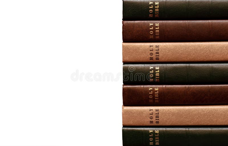 Stack of Bibles 2 stock photo. Image of stacked, cover - 35743818