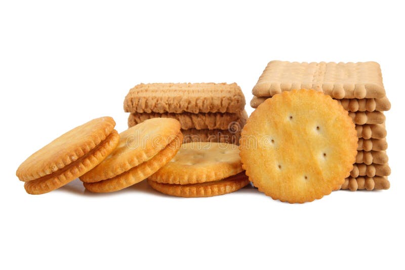 Stack of biscuit stock photo. Image of sweet, gourmet - 17965014