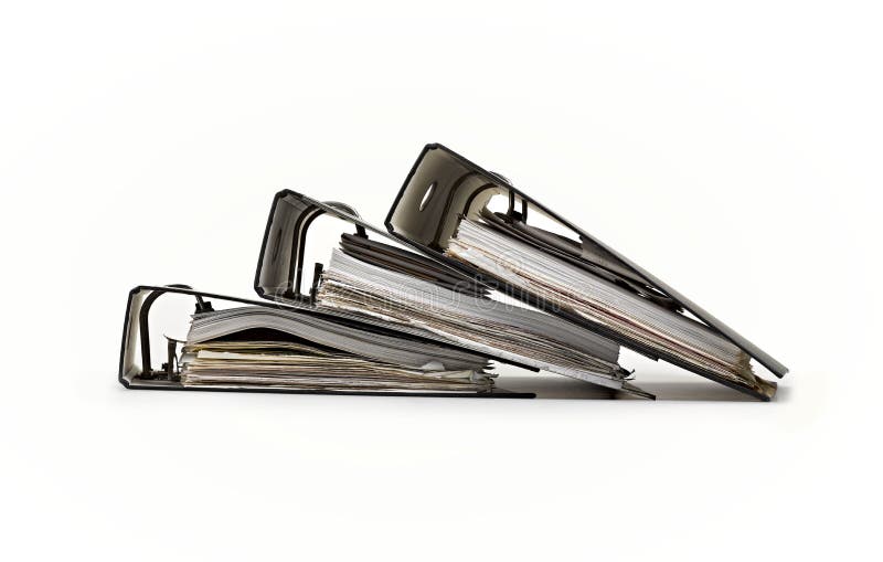 Stack of office files stock image. Image of office, filing - 11581343