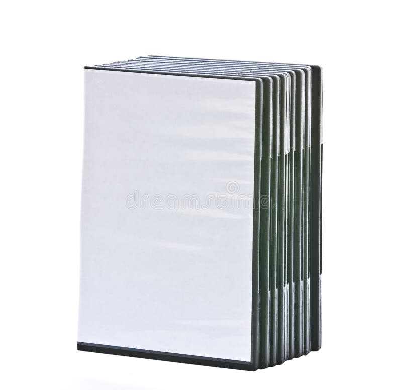 Stack of blank DVD cases stock photo. Image of disc, object - 17401474