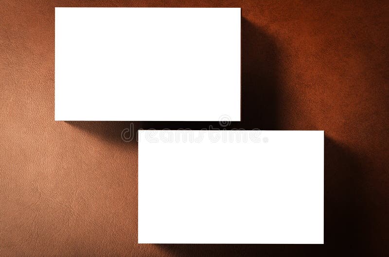 Stack of blank name cards stock photo. Image of back - 81753478