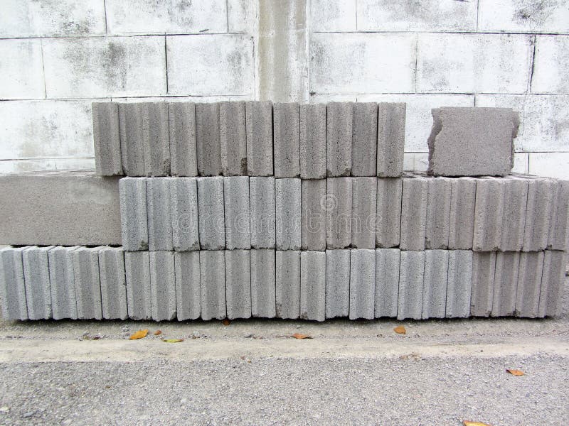 Stack of block brick stock image. Image of stacking, structure - 82514873