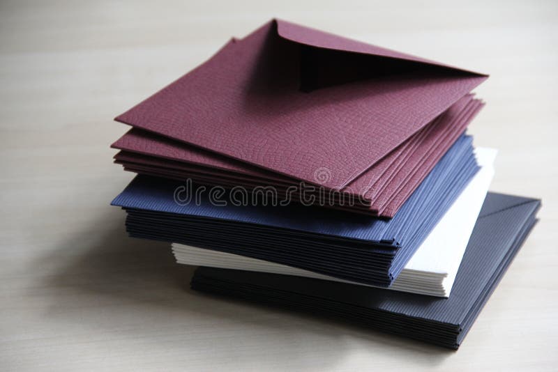 106 Stack Colored Envelopes Stock Photos - Free & Royalty-Free Stock ...