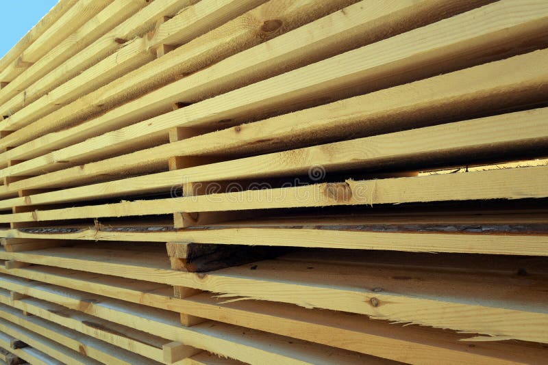 Stack of board blanks. stock photo. Image of stacking - 78560852