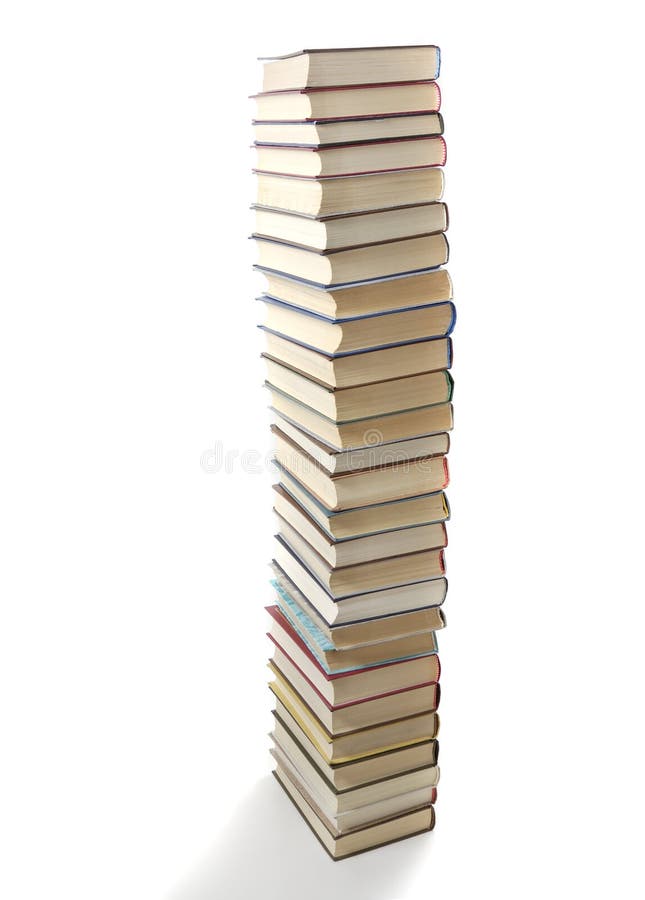 Stack of book stock illustration. Illustration of printing - 2384938