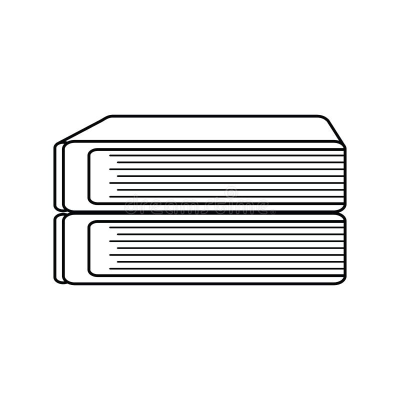 Stack Book School Image Pictogram Stock Illustrations – 878 Stack Book ...