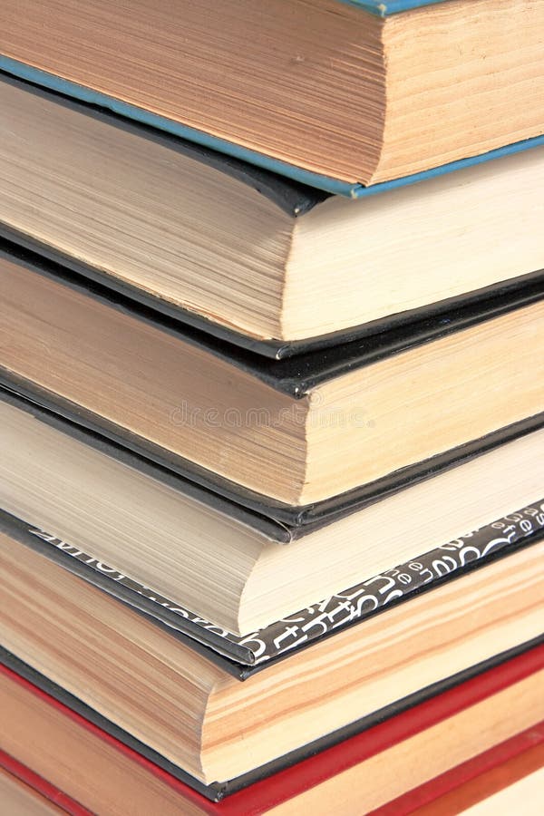 The stack of books stock photo. Image of group, color - 12798428