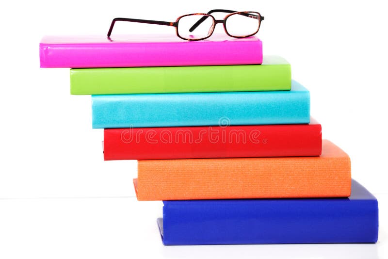 Stack of books stock photo. Image of angles, horizontal - 19774140