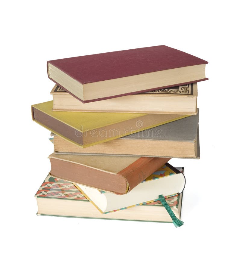 Stack of books stock photo. Image of colored, batch, education - 21637324