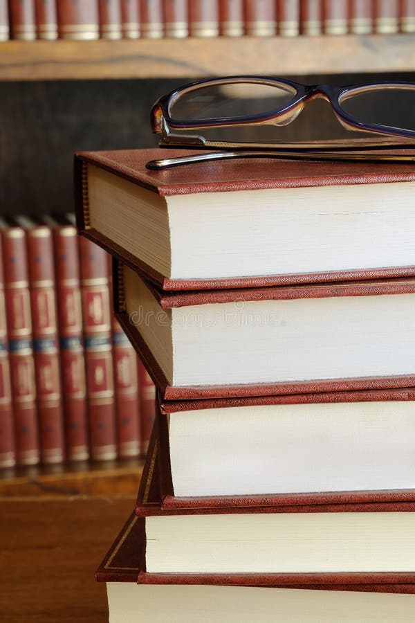 Stack of books stock image. Image of leatherette, encyclopedia - 38320637