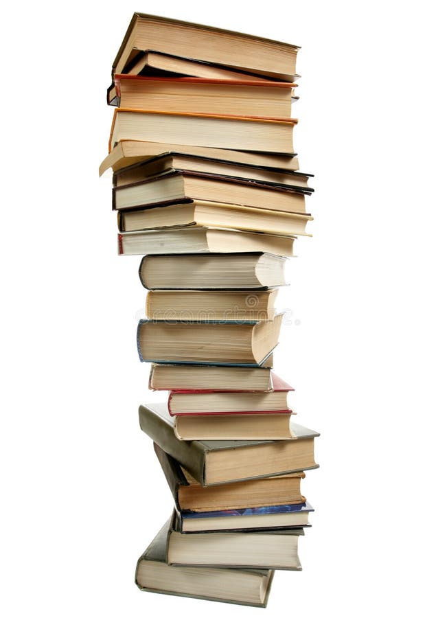 Stack of books stock photo. Image of color, college, long - 6825968