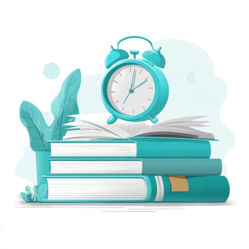 Study Time Management Stock Illustrations – 5,167 Study Time Management ...