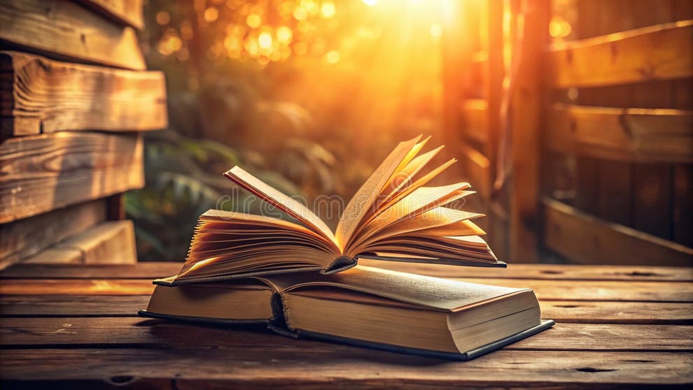 A Stack of Books Awaits Exploration Knowledge Learning and Inspiration ...