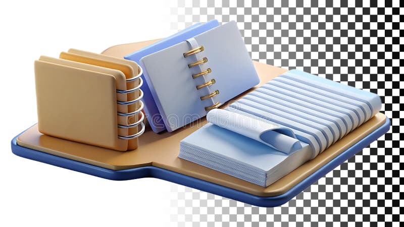 Stack of Books with Bookmark Reading Material Literature Study Aid ...