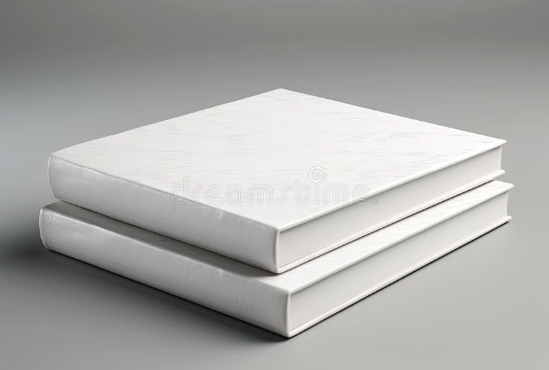 Stack of Books with Empty Covers, Mockup, Literature, Education Stock ...