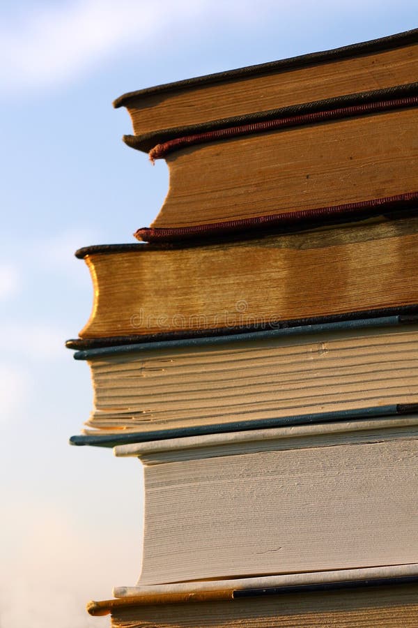 Stack of Old Books Outside stock photo. Image of library - 32319038