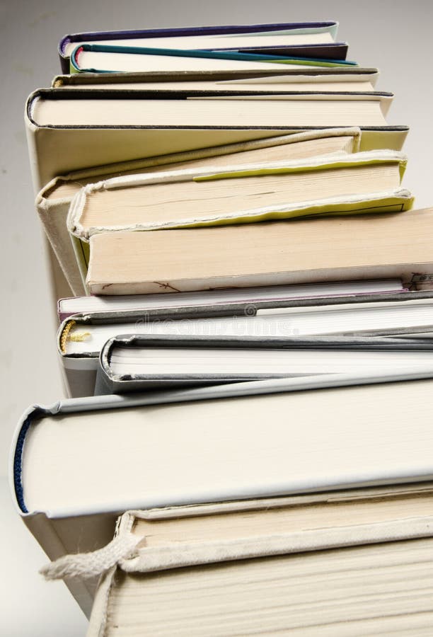 Stack of books stock image. Image of stack, high, novel - 54661805