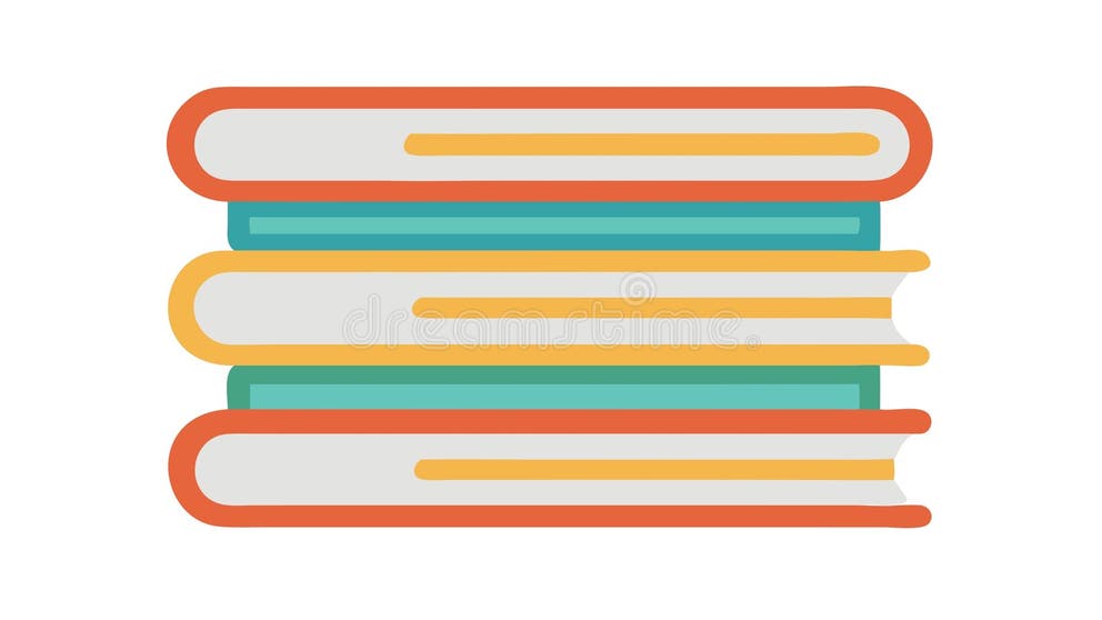 Stack of Books Icon, Education Learning Knowledge, Vector Design ...