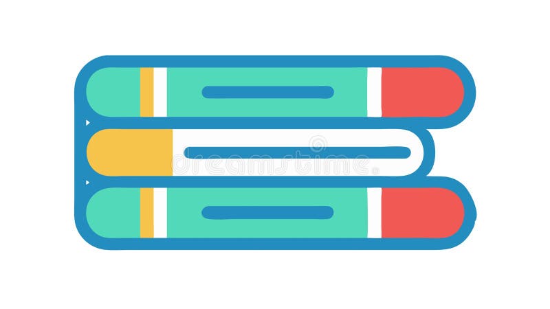 Stack of Books Icon. Flat Vector Education Graphic Element Symbol ...