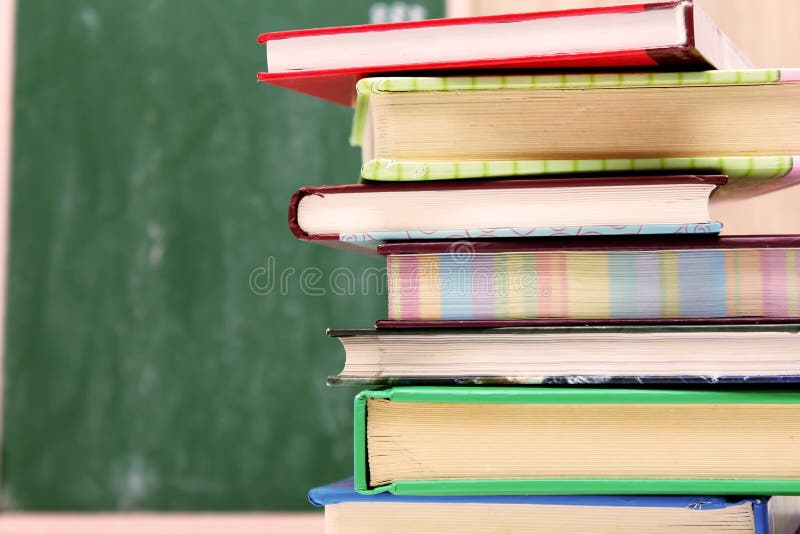 Stack of Books on Background.Education, Study Stock Image - Image of ...