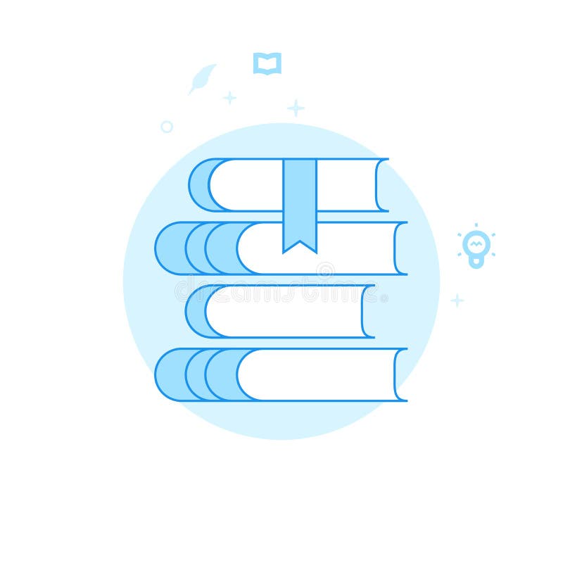 Writing Books Vector Blue Background Stock Illustrations – 239 Writing ...