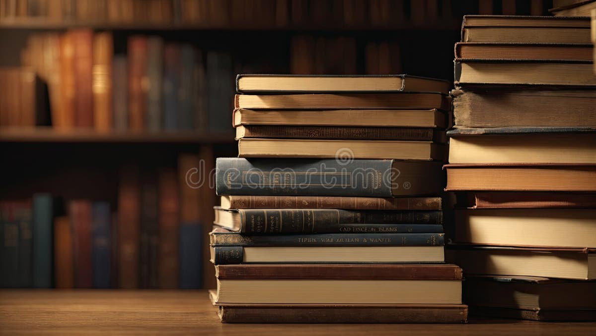 Books Lying Table Stock Illustrations – 210 Books Lying Table Stock ...