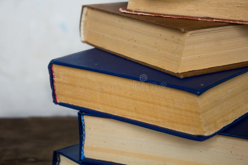 Stack of books stock photo. Image of classics, gold, hardcover - 67547096