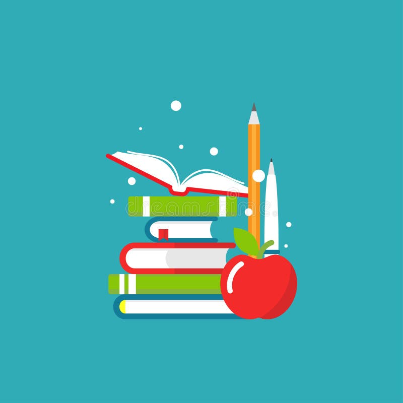 Stack Books Horizontal Stock Illustrations – 573 Stack Books Horizontal ...