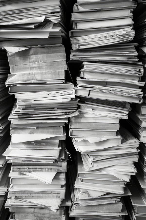 Stack of Books is Piled on Top of Each Other. Books are Old and Worn ...