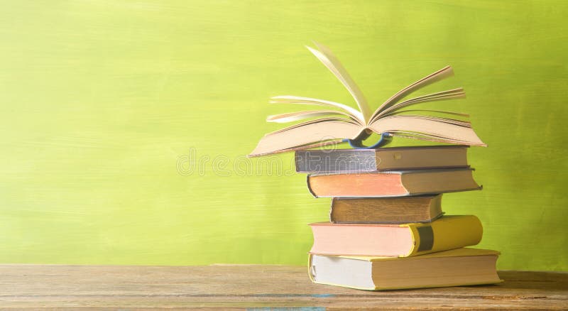 Stack of Books, Reading, Learning, Education, Literature, Panoramic ...