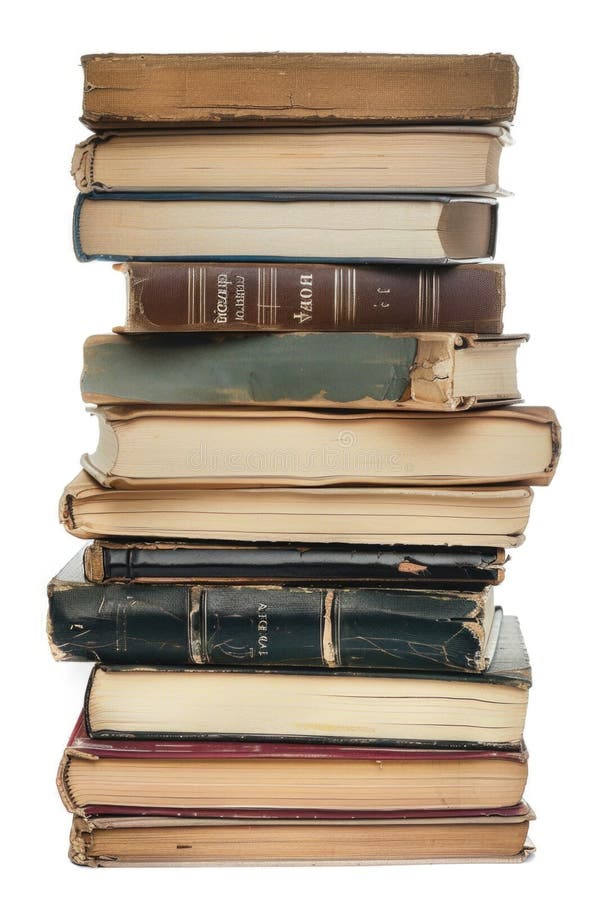 A Stack of Books Sitting on Top of Each Other. Perfect for Educational ...