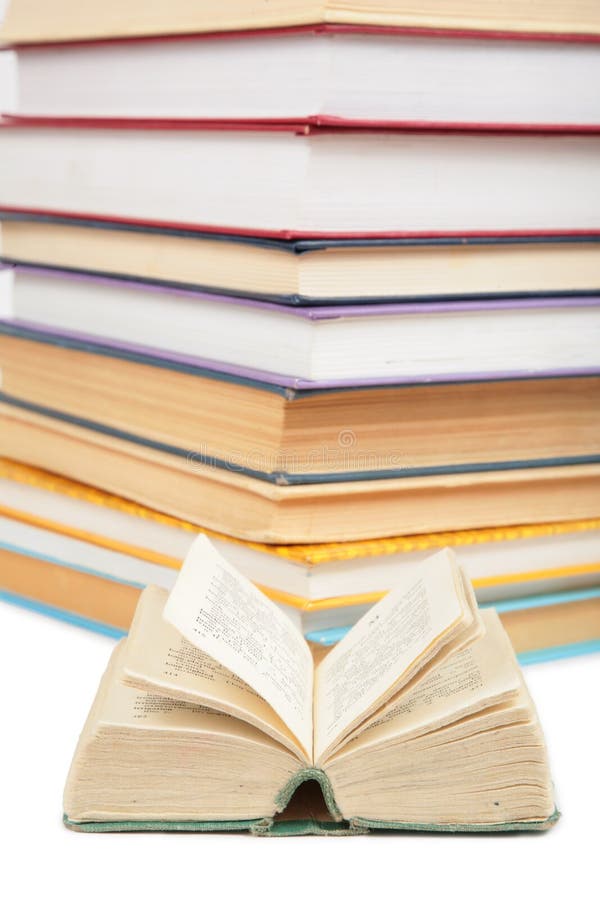 Notebooks, Books and Pencils Stock Photo - Image of graphic, learn: 5278644