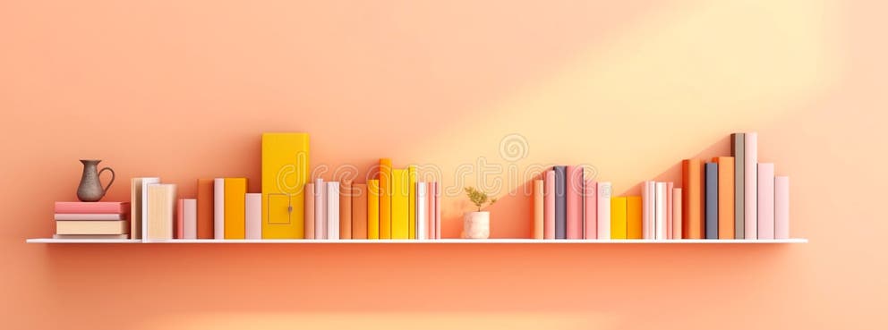Stack of Books with Titles Book Reading Benefits on Spines. Stock Photo ...