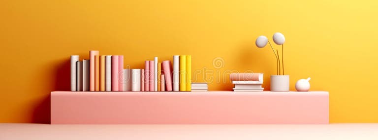 Stack of Books with Titles Book Reading Benefits on Spines. Stock Photo ...