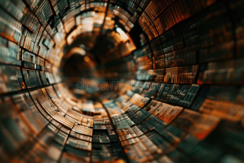 A Stack of Books on Top of Each Other, Forming a Circle Stock Photo ...