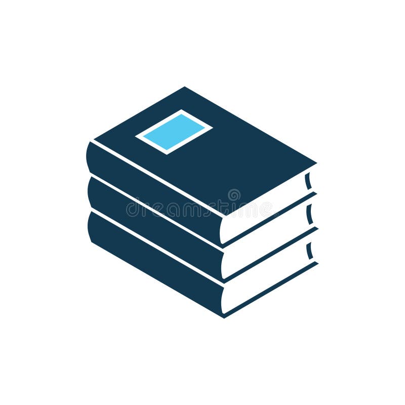 Stack of Books. Vector Illustration Decorative Design Stock Vector ...