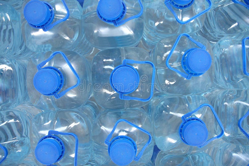 Stack bottled water stock photo. Image of mineral, production - 5201904