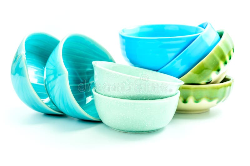 Stack of bowl stock image. Image of kitchenware, utensil - 64238083
