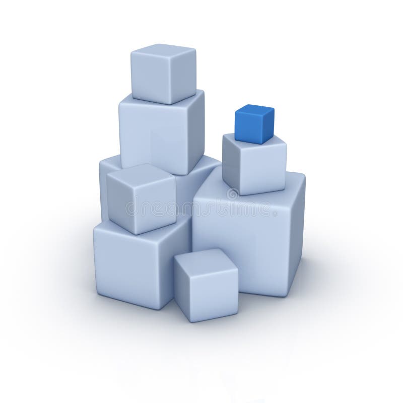 Stack of boxes stock illustration. Illustration of warehouse - 17739969