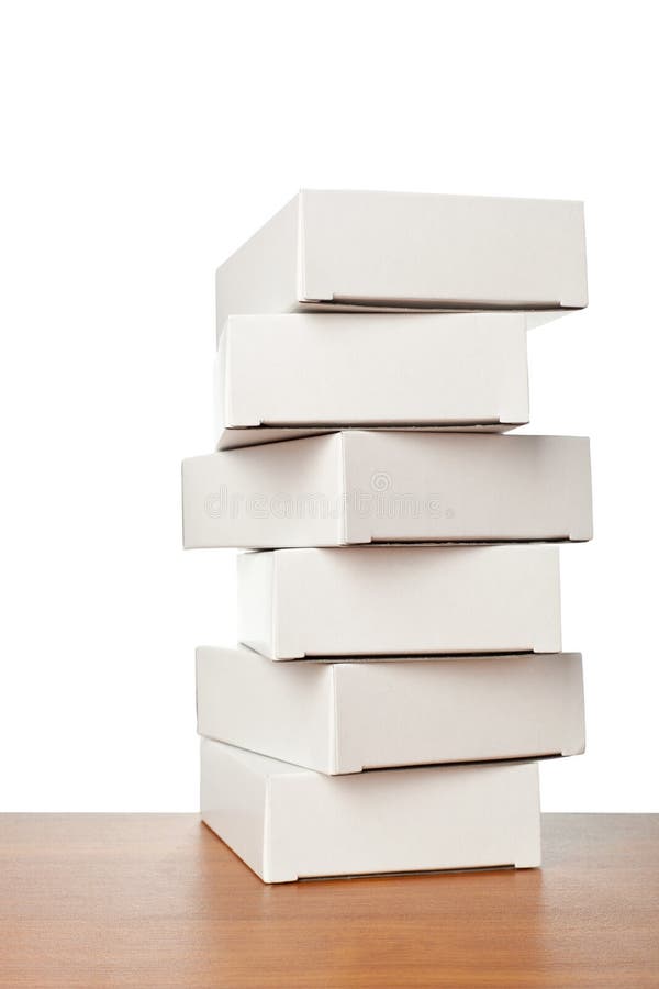 Stack of boxes stock photo. Image of package, carton - 23814906