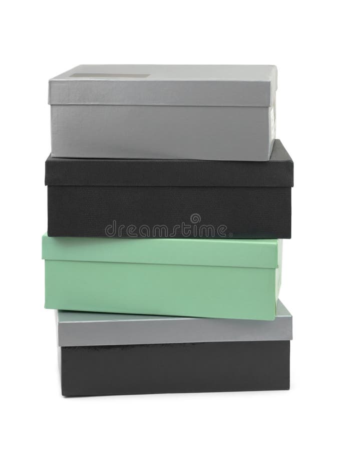Stack of boxes stock image. Image of object, closed, greeting - 7257995