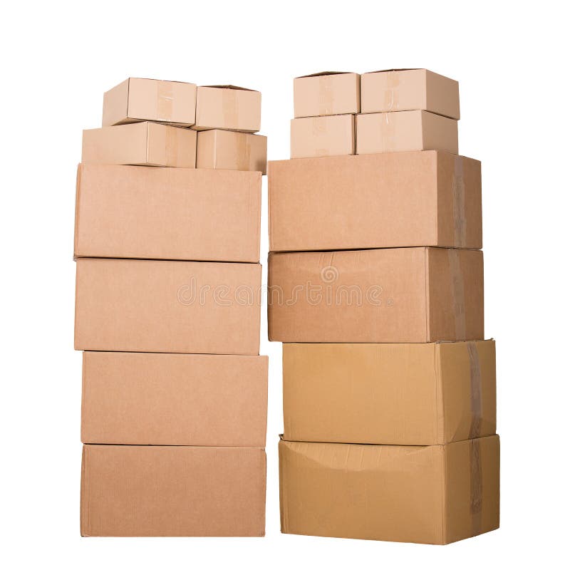 136 Cartoon Stack Boxes Stock Photos - Free & Royalty-Free Stock Photos ...