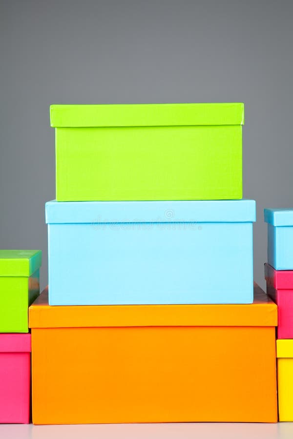 Stack of boxes stock photo. Image of case, arrangement - 41219206